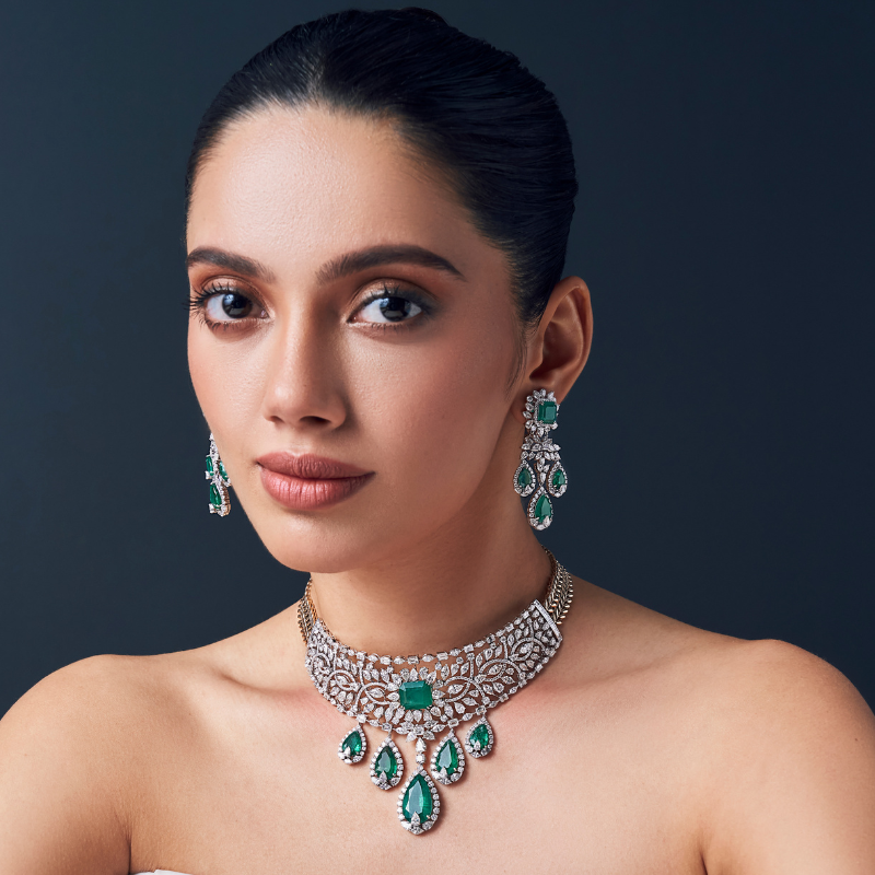 Emerald Royale Set – chiragjewellersonline